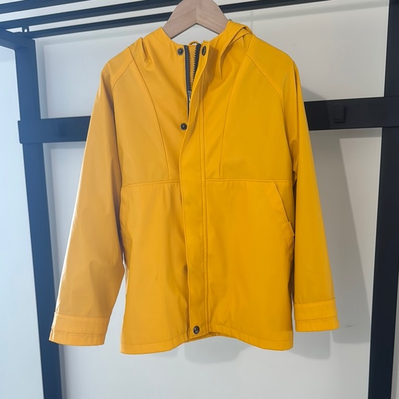 Jackets & Coats | Yellow Hooded Jacket | Poshmark